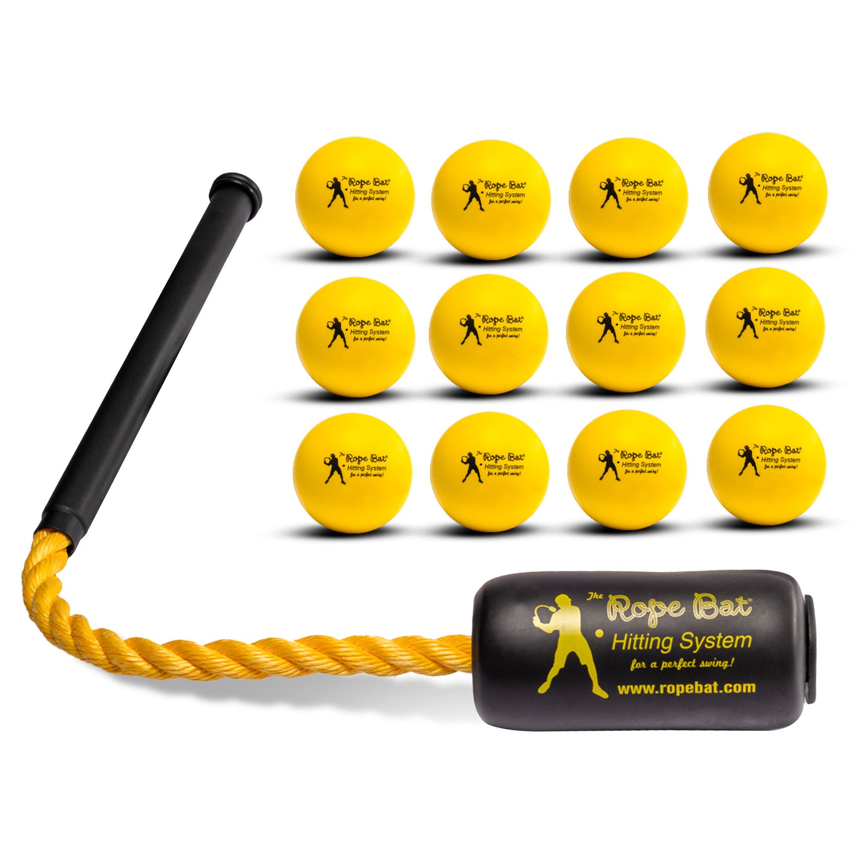 The Rope Bat® – Baseball / Softball Swing Trainer & Hitting Aid