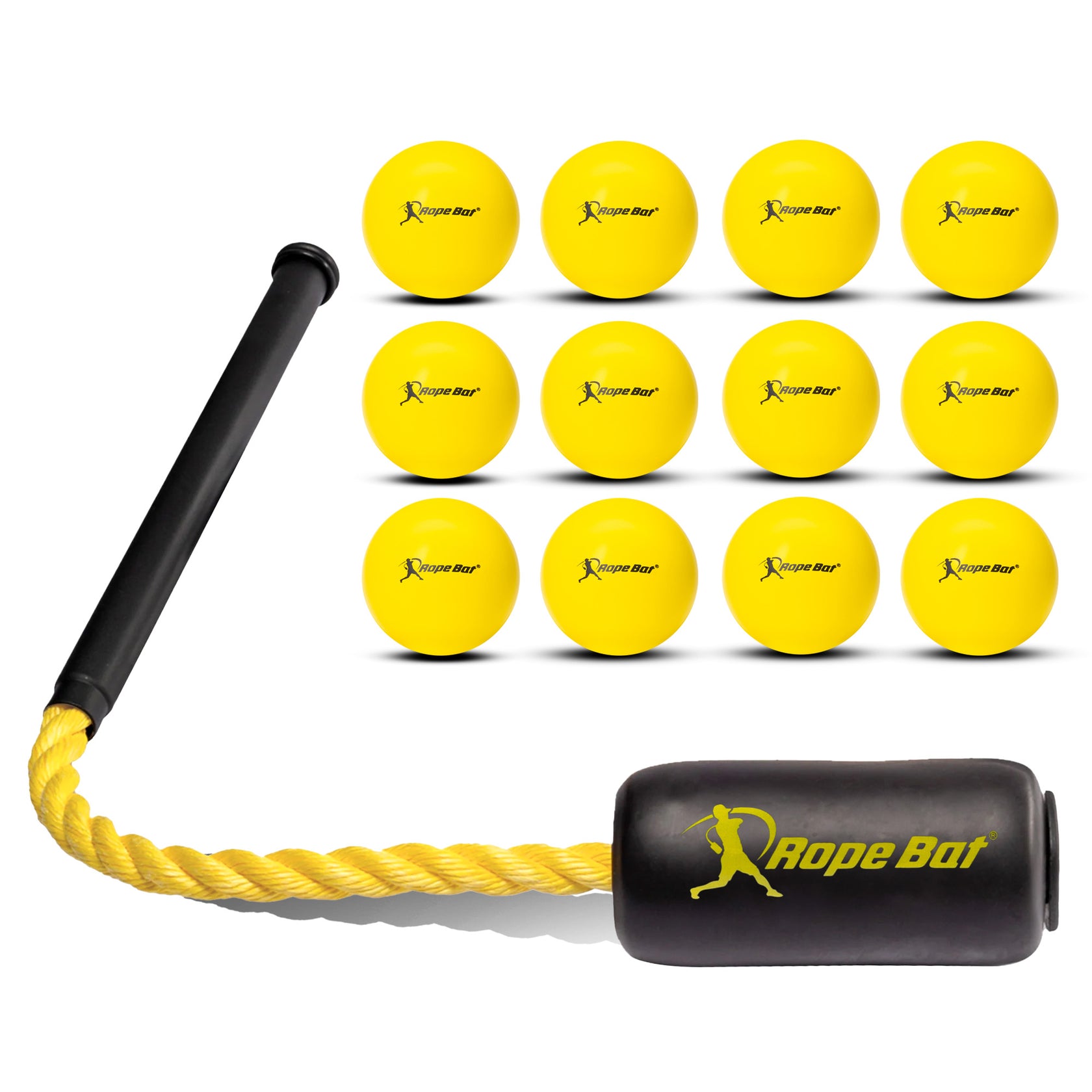 The Rope Bat® – Baseball / Softball Swing Trainer & Hitting Aid